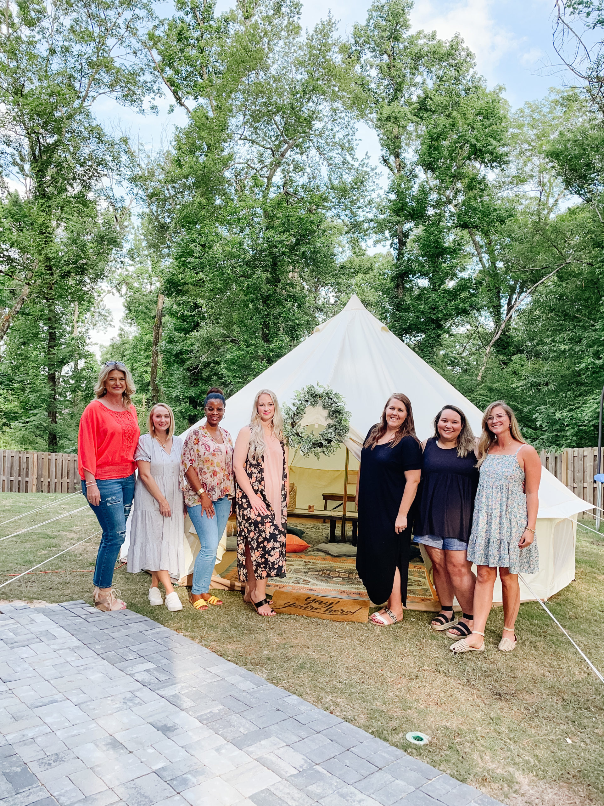 Glamping Event- Girls Night! - Farmhouse Love